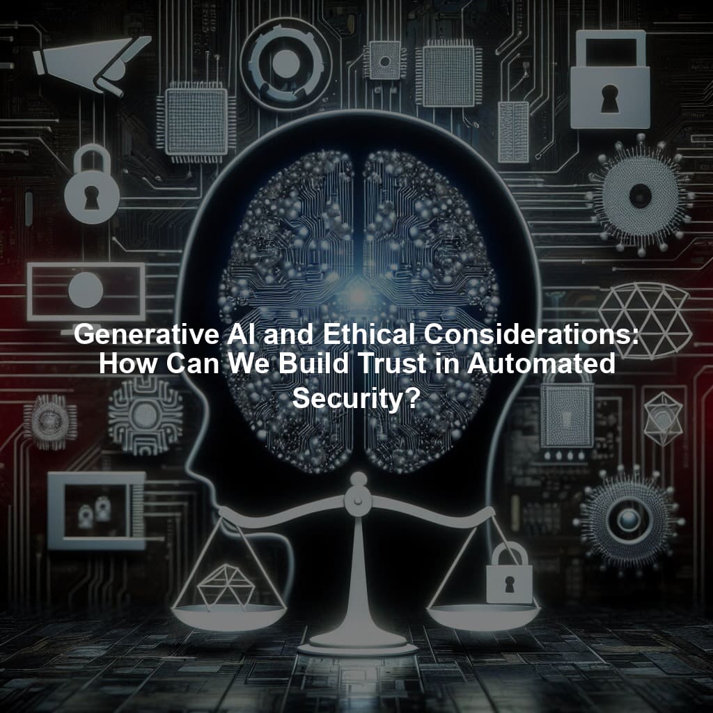 Generative AI and Ethical Considerations: How Can We Build Trust in ...