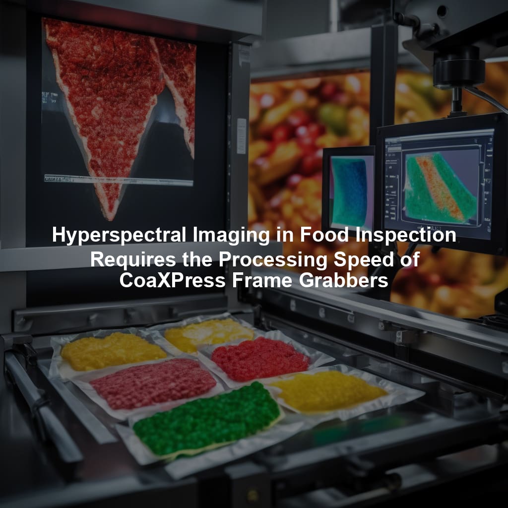 Hyperspectral Imaging in Food Inspection Requires the Processing Speed ...